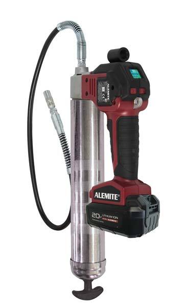 Alemite 20V Continuous Flow at Lithium-ion Grease Gun - 10,000psi | Alemlube | Price Match Guarantee
