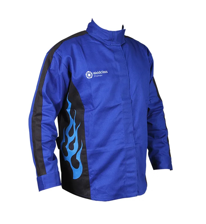 Promax Blue Flame FR M Jacket | Weldclass | Price Match Guarantee